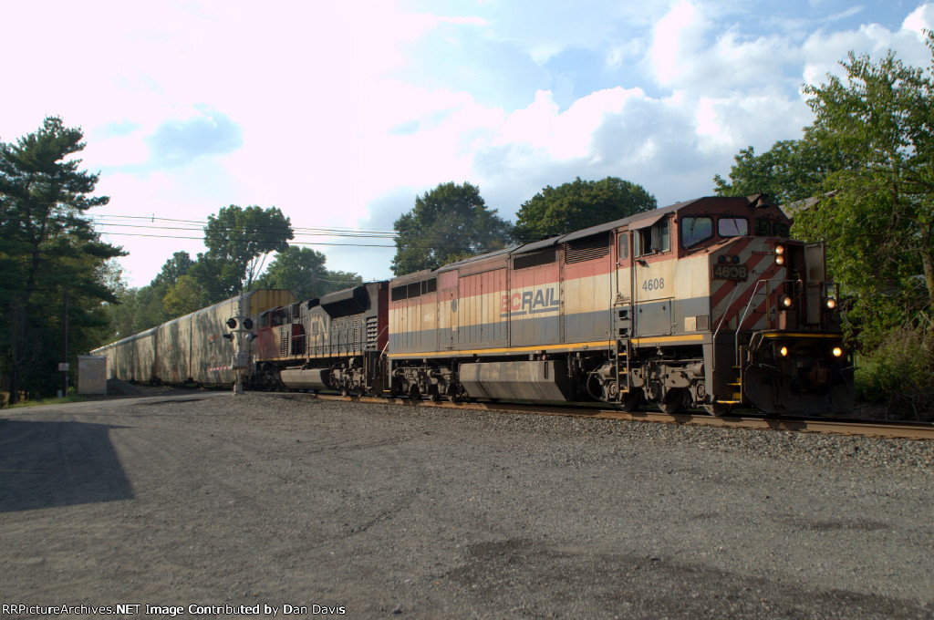BC Rail C40-8M 4608 leads 290